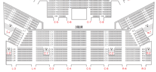 NHKホールの座席表と会場情報 | 座席ガイド